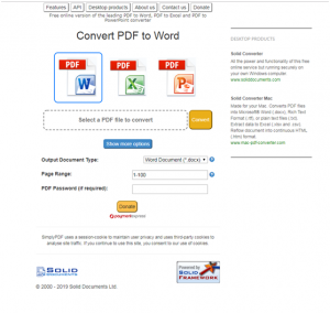 San PDF Your trusted Portable Document Format to docx converter ...