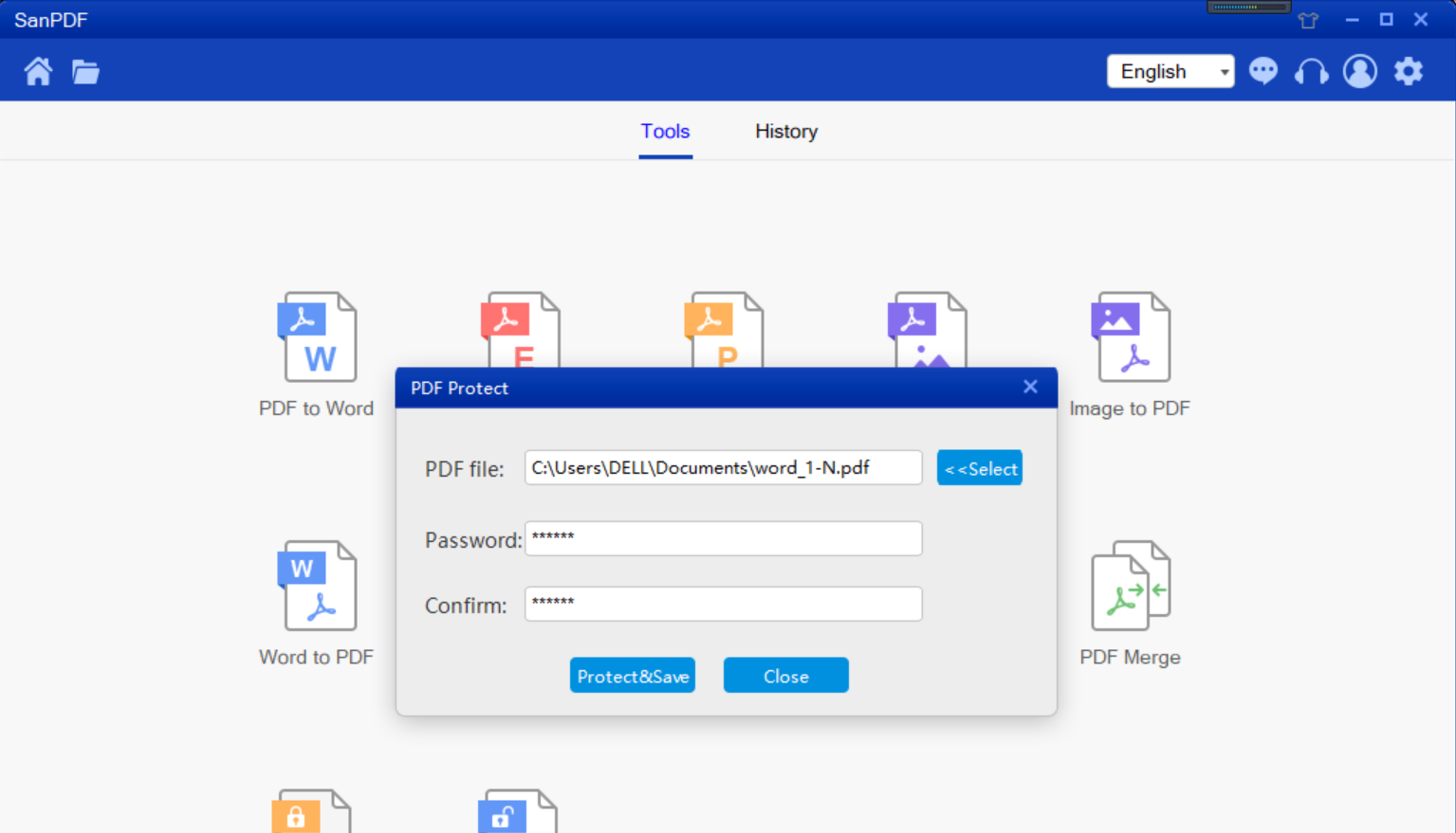 How do I encrypt my important Adobe PDF files? – SanPDF Converter Free